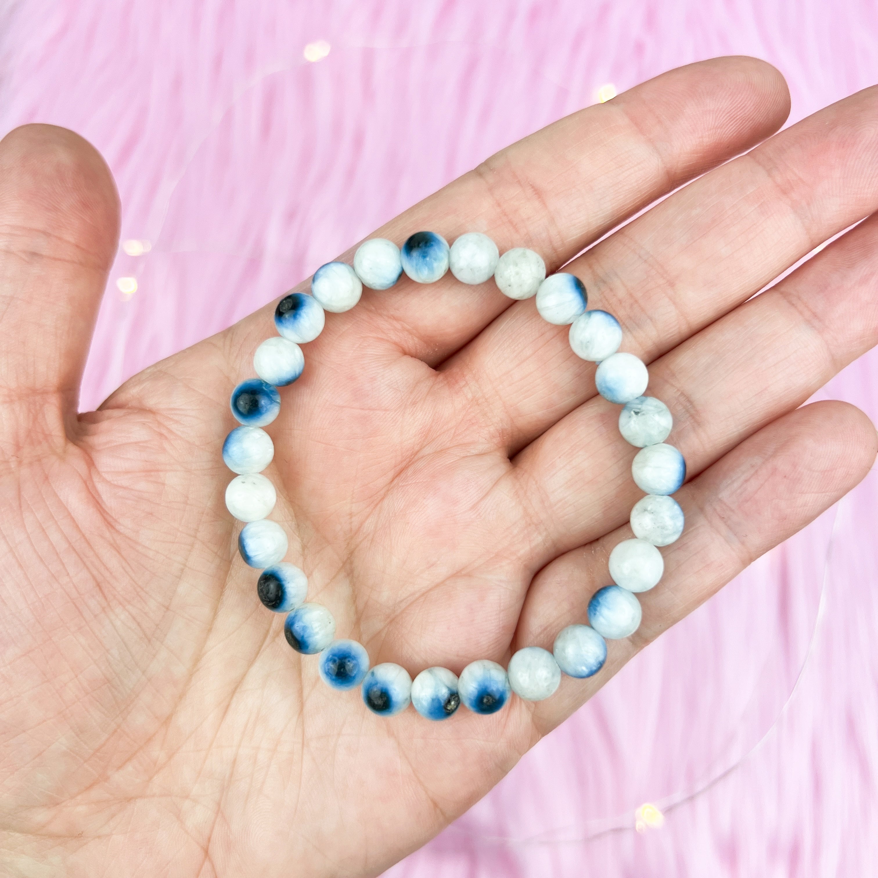 Blue ice bracelet store